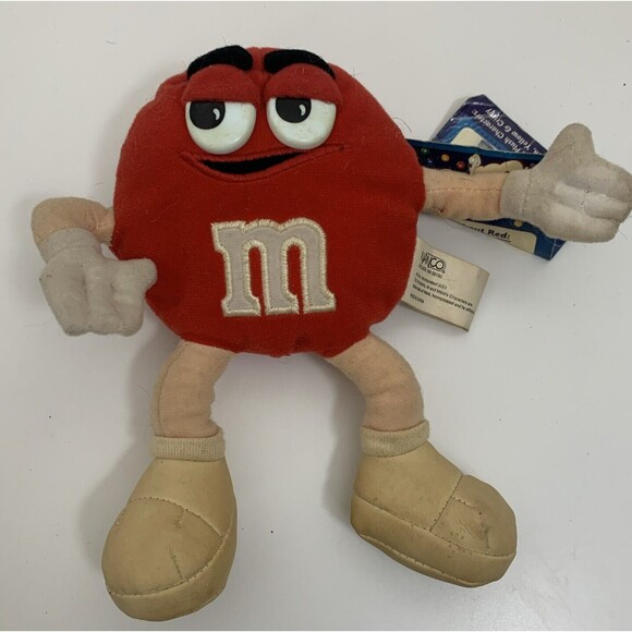 Nanco | Toys | Vintage 20 Red 7 Mms Plush Stuffed Animal Candy Toy ...